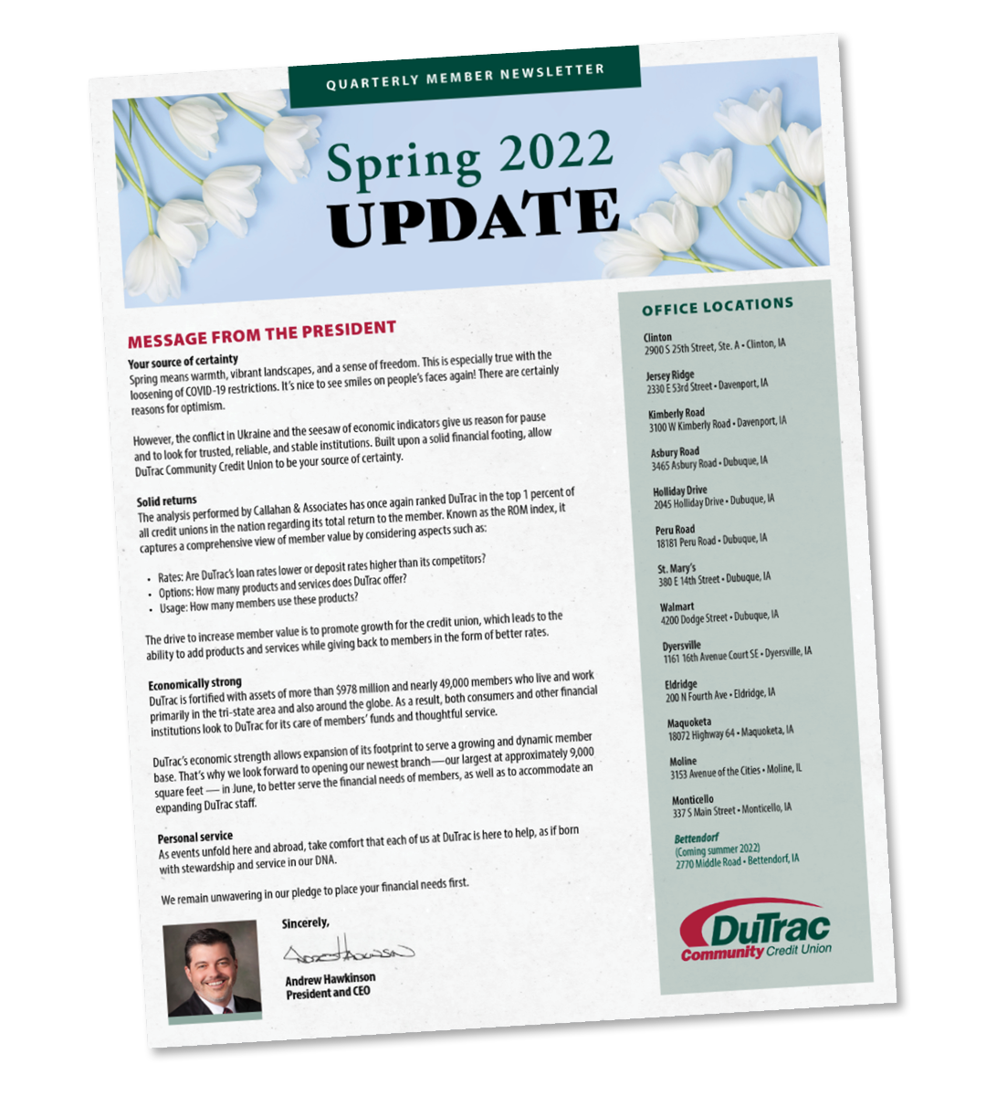 DuTrac Community Credit Union | Serving Iowa, Illinois & Wisconsin