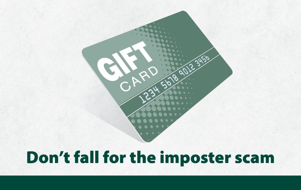 Don't fall for the imposter scam - DuTrac Community Credit Union